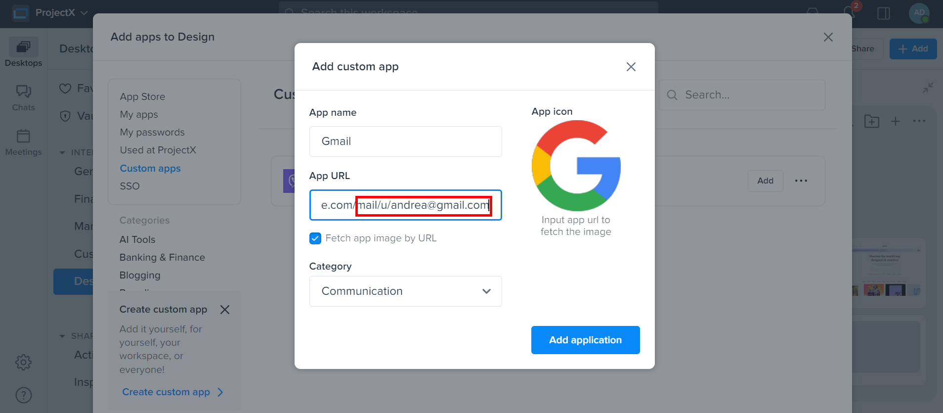 How to use multiple Google accounts in a one Webtop.com workspace? | Support | Webtop.com